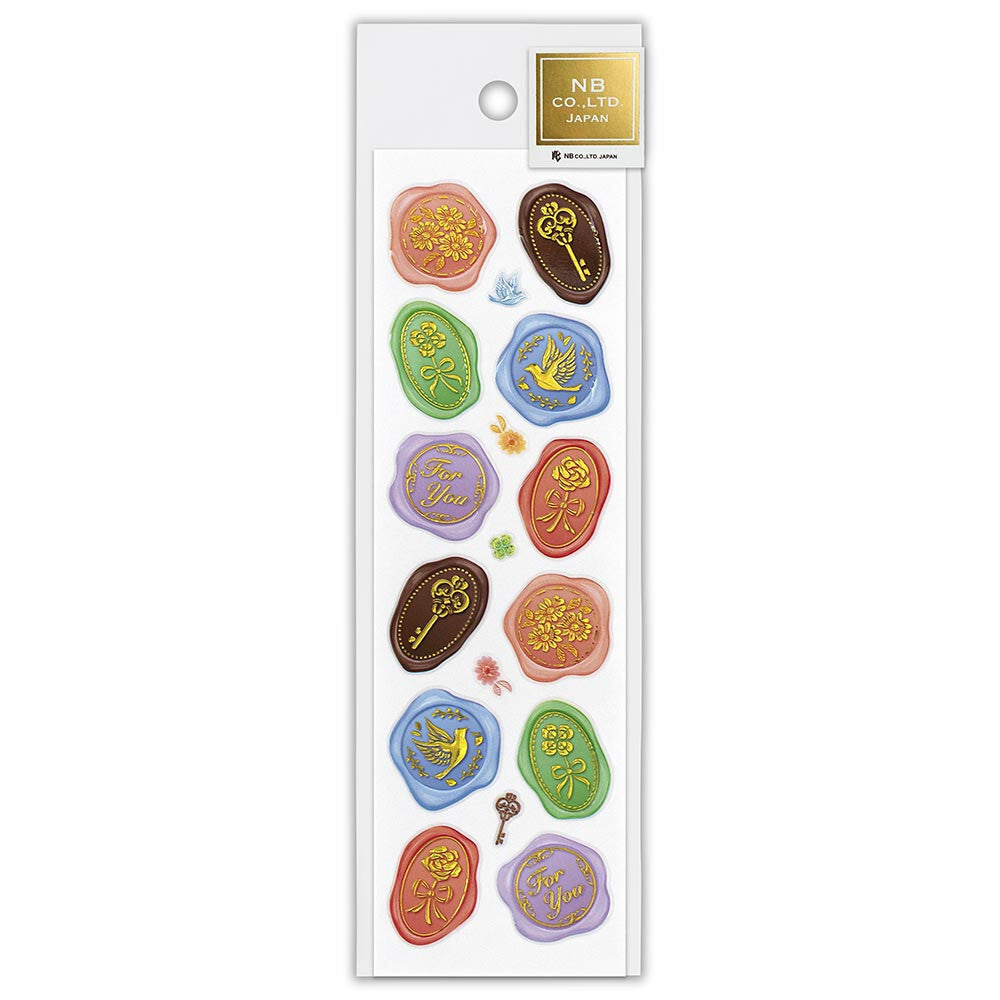 Sticker Sheet | Gold Seals – Warm Gift Shop