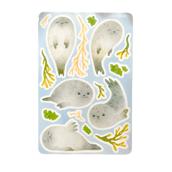 Seal Sticker Sheet – Warm Gift Shop